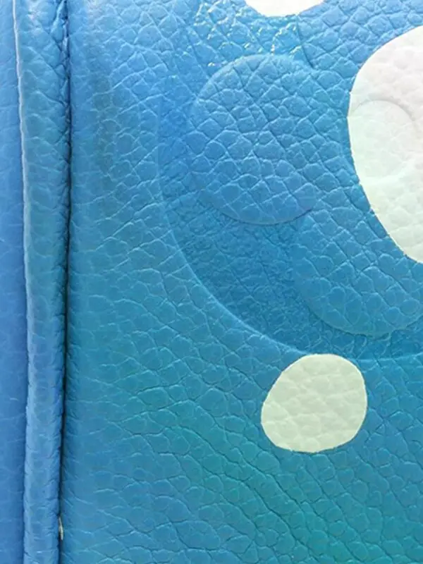 LOUIS VUITTON Yayoi Kusama Monogram Empreinte Speedy Bandouliere 20 Satchel - Blue