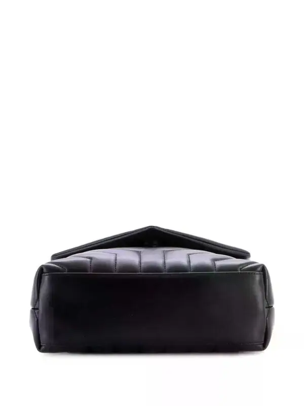 Saint Laurent Loulou Matelasse Chevron Leather Small Shoulder Bag