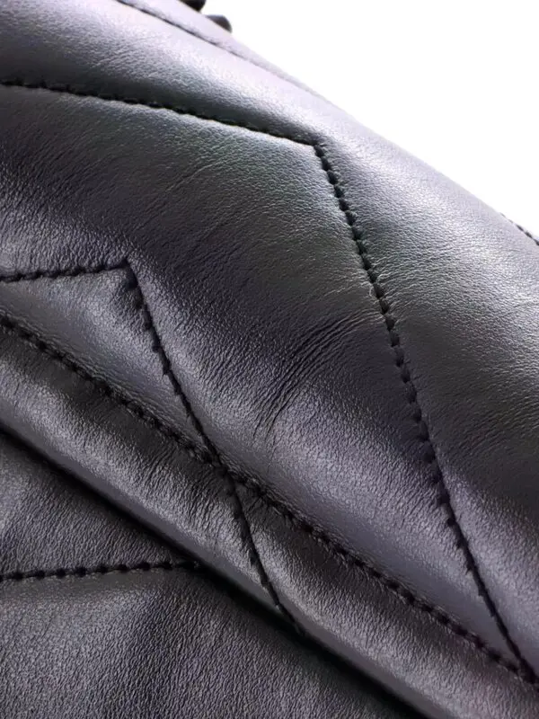 Saint Laurent Loulou Matelasse Chevron Leather Small Shoulder Bag