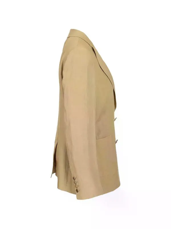 LATORRE Double-breasted Blazer - Neutrals