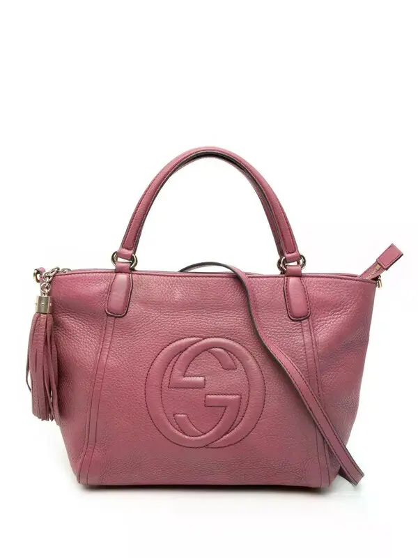 Gucci Soho Cellarius Satchel - Pink