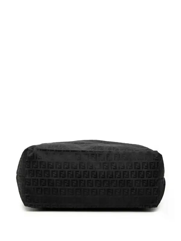 Fendi Zucchino Canvas Roll Tote Bag