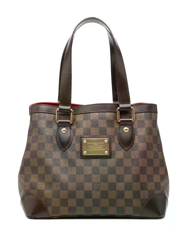 LOUIS VUITTON Damier Ebene Hampstead Pm Tote Bag