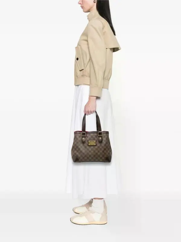 LOUIS VUITTON Damier Ebene Hampstead Pm Tote Bag