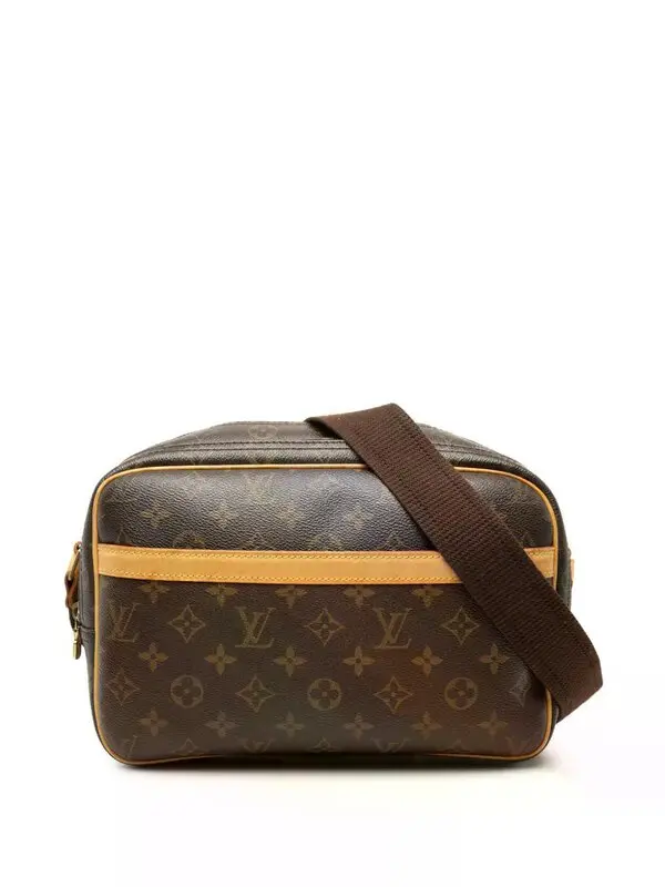 LOUIS VUITTON Monogram Reporter Pm Crossbody Bag