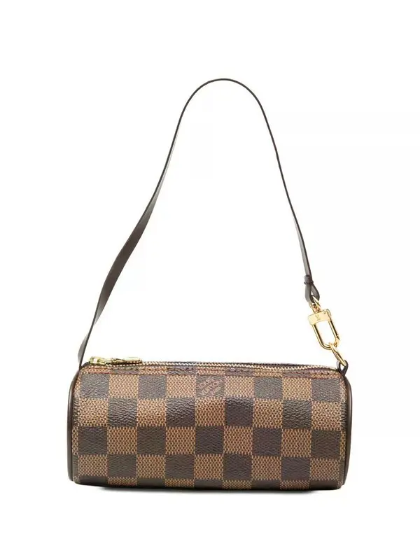LOUIS VUITTON Damier Ebene Papillon Pochette Handbag