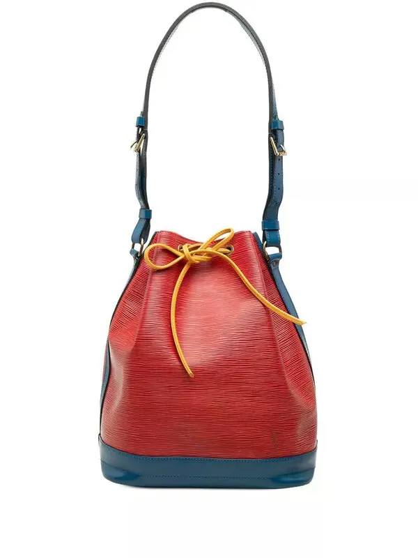 LOUIS VUITTON Epi Tricolor Noé Gm Bucket Bag - Red