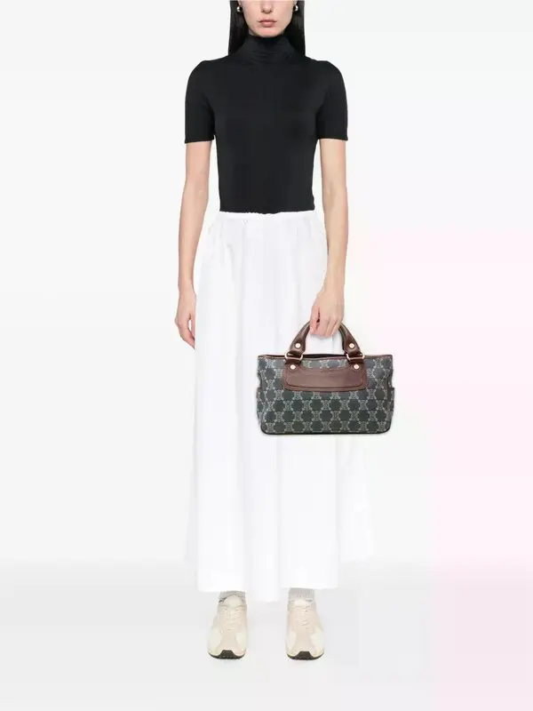 Celine Macadam Denim Boogie Handbag