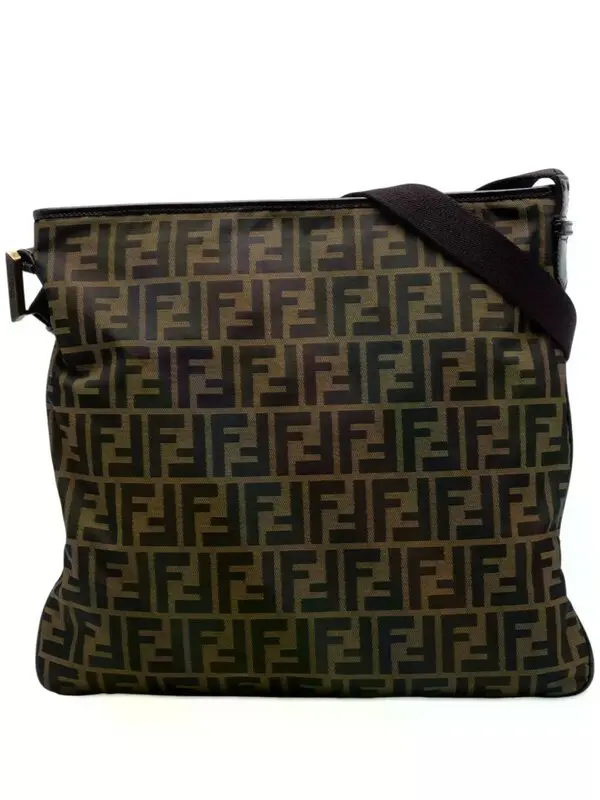 Fendi Zucca Canvas Crossbody Bag