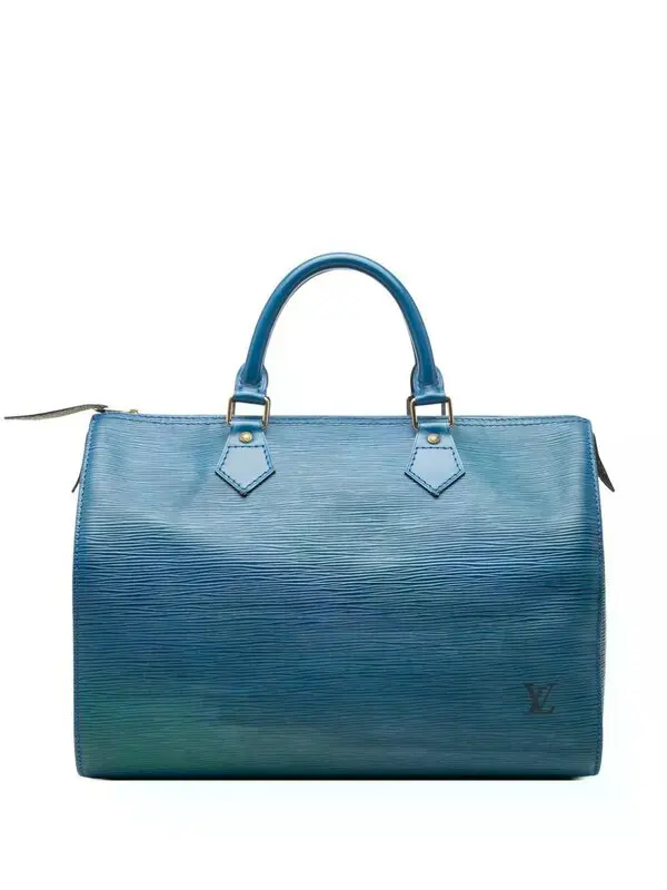LOUIS VUITTON Epi Speedy 30 Boston Bag