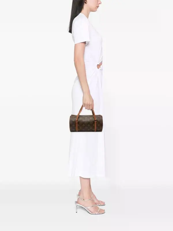 LOUIS VUITTON Monogram Papillon 26 Handbag - Brown