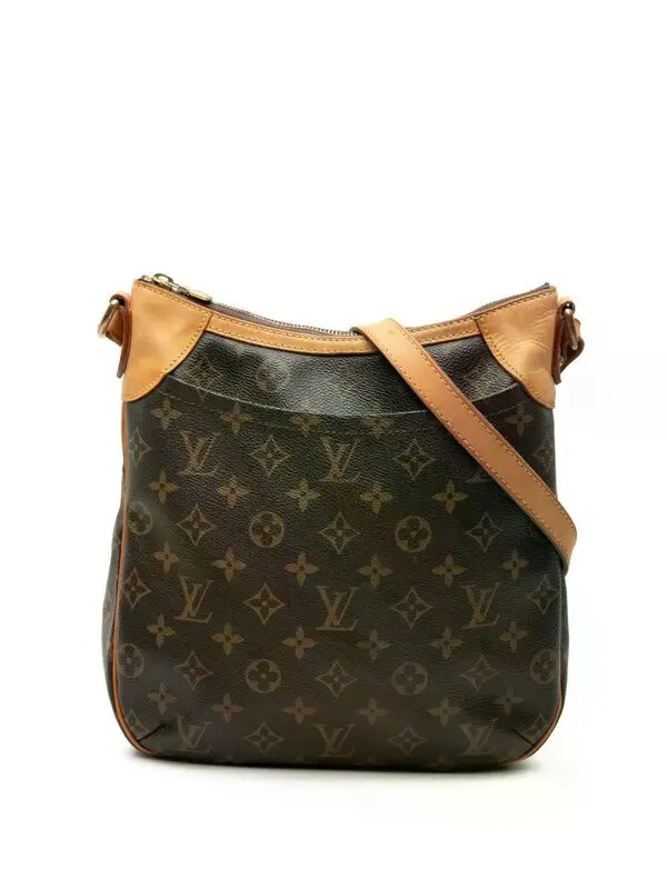 LOUIS VUITTON Monogram Odeon Pm Crossbody Bag - Brown
