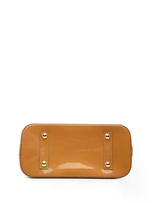 LOUIS VUITTON Monogram Vernis Alma Pm Handbag
