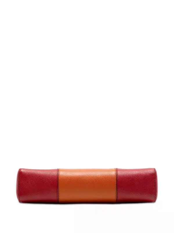 Prada Bicolor Saffiano Lux Crossbody Bag
