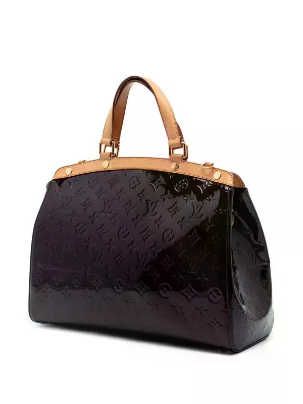 LOUIS VUITTON Monogram Vernis Brea Gm Satchel