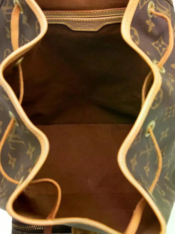 LOUIS VUITTON Monogram Montsouris Gm Backpack