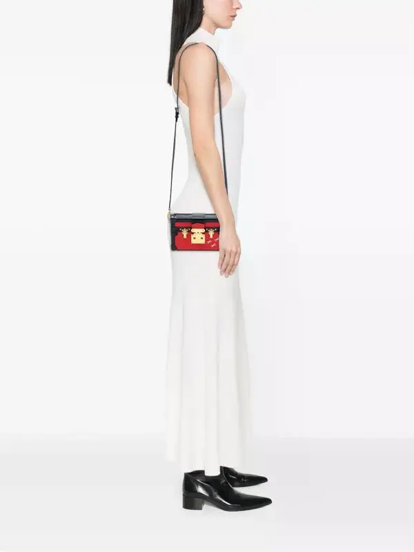 LOUIS VUITTON Epi Petit Malle Crossbody Bag - Red