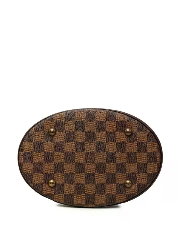 LOUIS VUITTON Damier Ebene Marais Bucket Bag