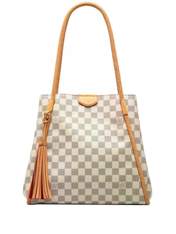 LOUIS VUITTON Damier Azur Propiano Tote Bag