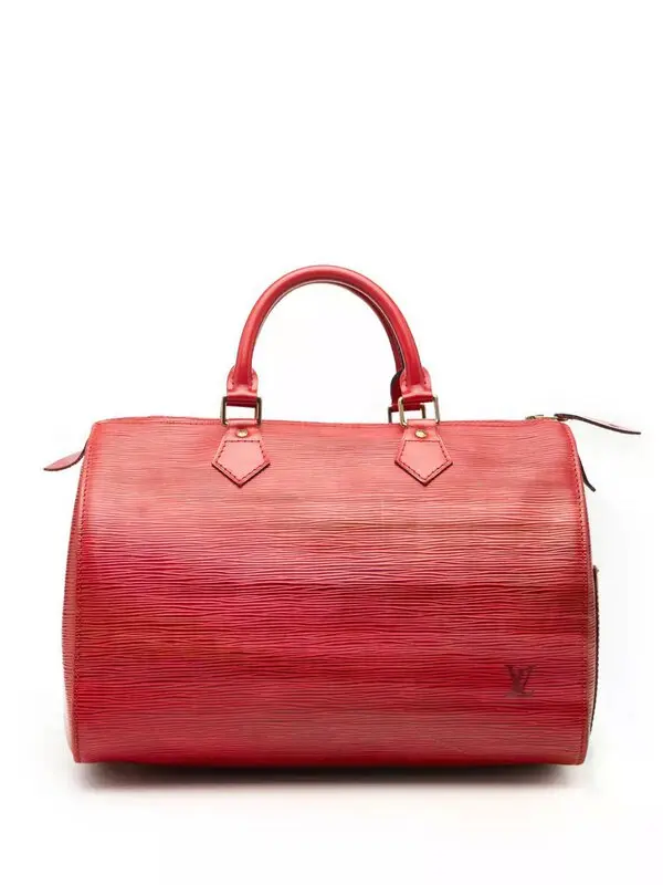 LOUIS VUITTON Epi Speedy 30 Boston Bag