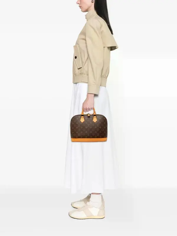 LOUIS VUITTON Monogram Alma Pm Handbag