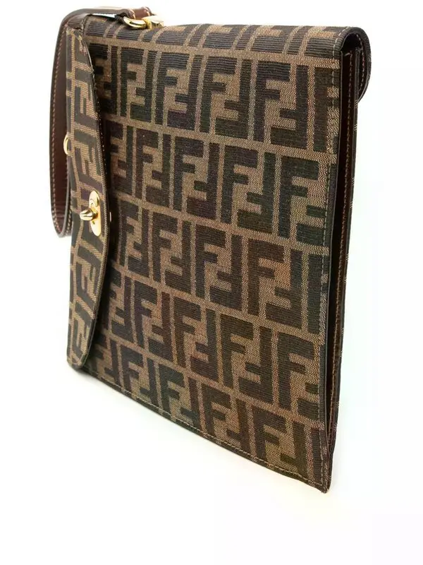 Fendi Zucca Canvas Handbag