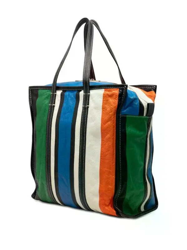 Balenciaga Lambskin Bazar Shopper M Satchel