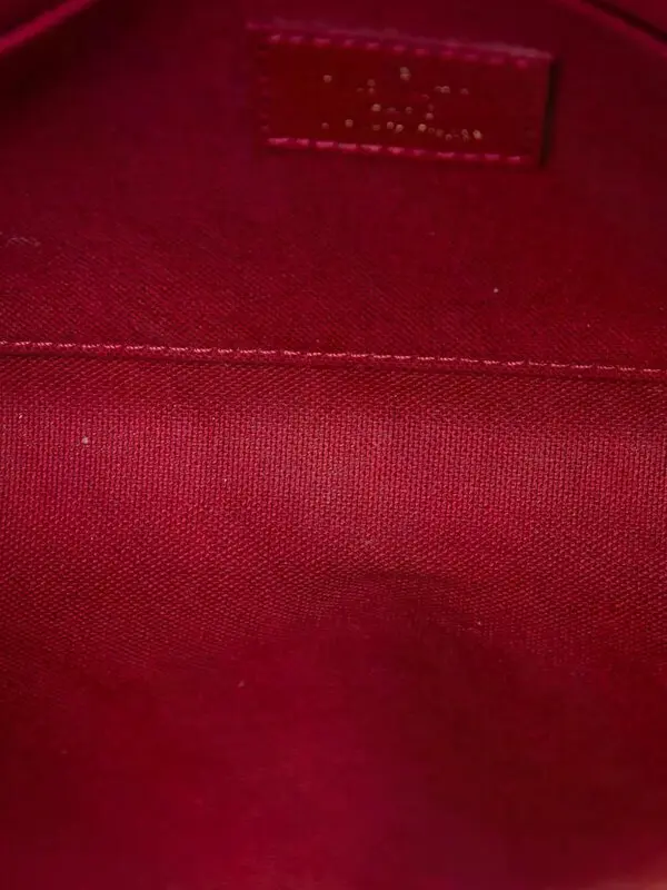 LOUIS VUITTON Monogram Pochette Felicie Crossbody Bag - Brown