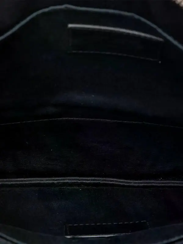 Saint Laurent Monogram Zip Pouch Clutch Bag