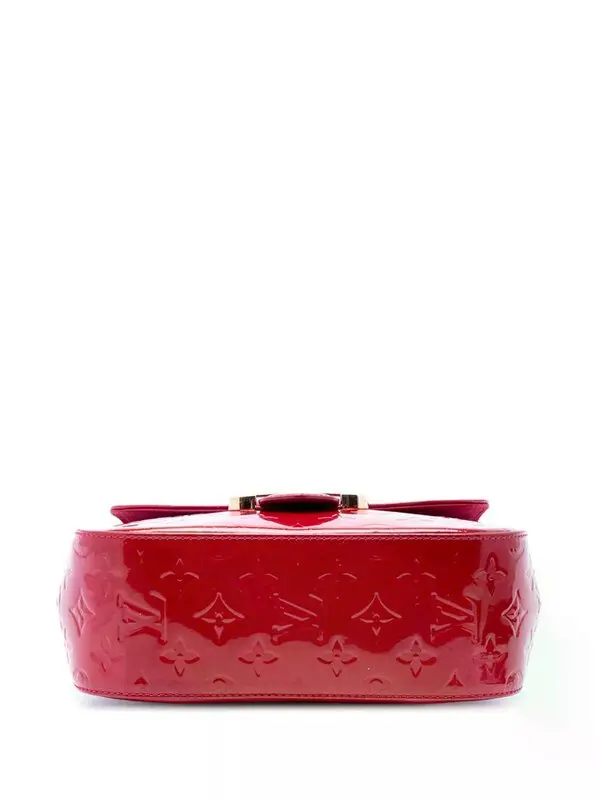 LOUIS VUITTON Monogram Vernis Bellflower Gm Crossbody Bag - Red