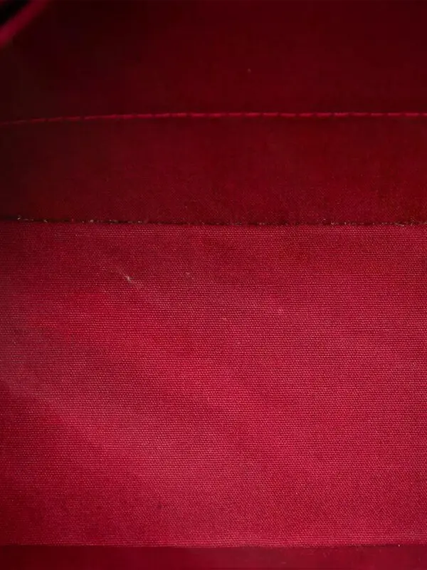 LOUIS VUITTON Monogram Vernis Bellflower Gm Crossbody Bag - Red