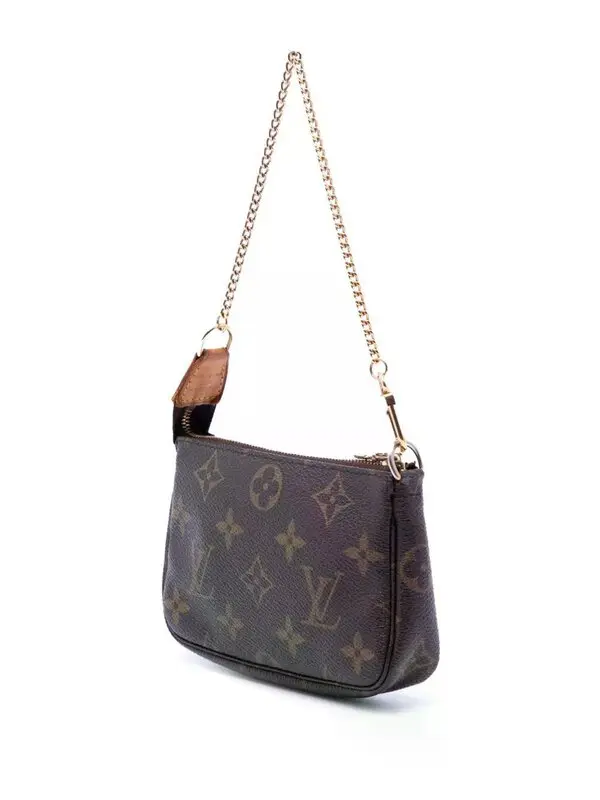 LOUIS VUITTON Monogram Mini Pochette Accessoires Handbag