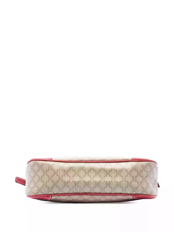 Celine Macadam Coated Canvas Shoulder Bag