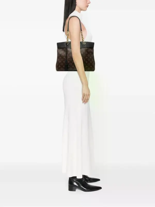 LOUIS VUITTON Monogram Pallas Shopper Tote Bag