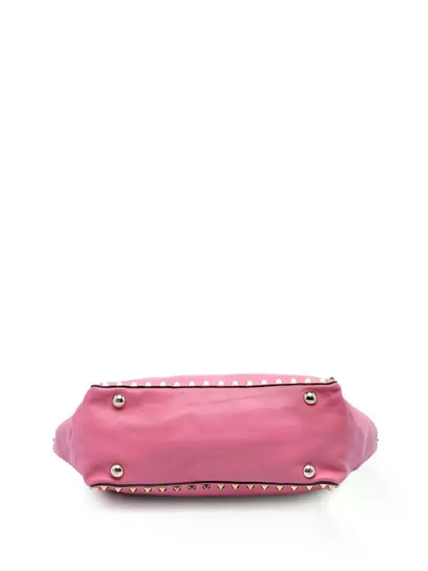 Valentino Garavani Small Rockstud Trapeze Satchel