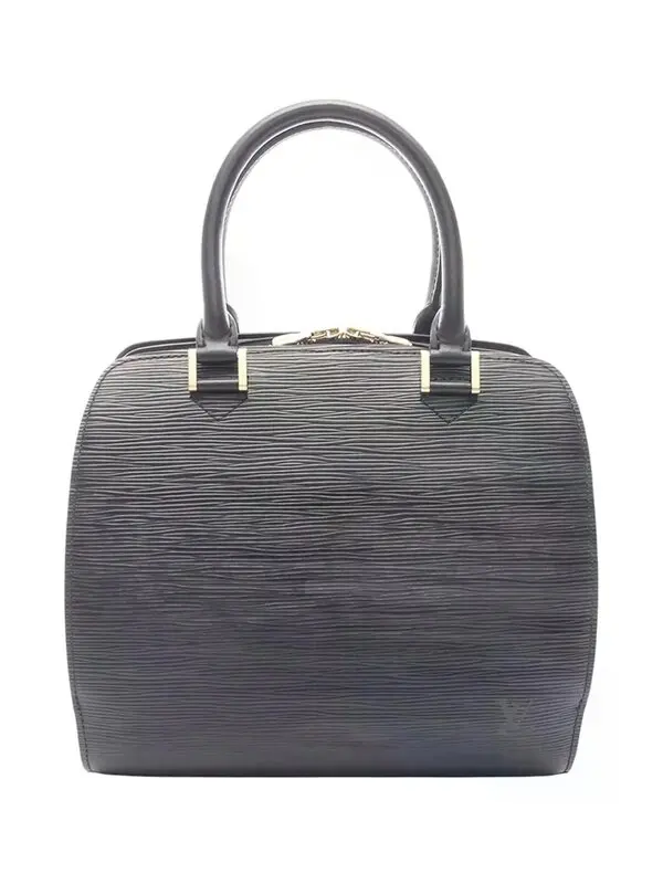 LOUIS VUITTON Epi Pont Neuf Pm Handbag - Black