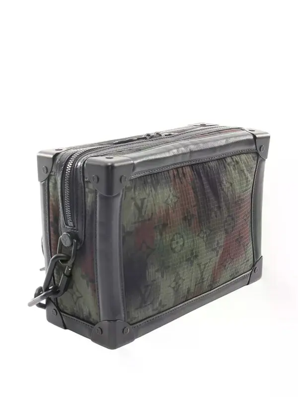 LOUIS VUITTON Monogram Camouflage Nylon Soft Trunk Crossbody Bag - Green