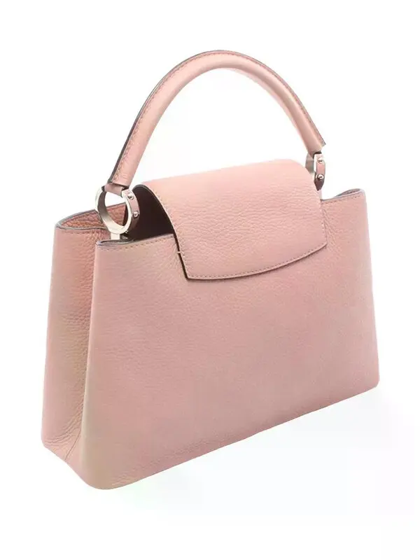 LOUIS VUITTON Taurillon Capucines Mm Satchel