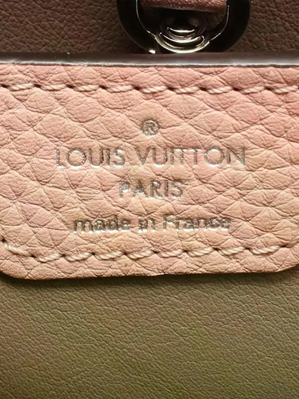 LOUIS VUITTON Taurillon Capucines Mm Satchel
