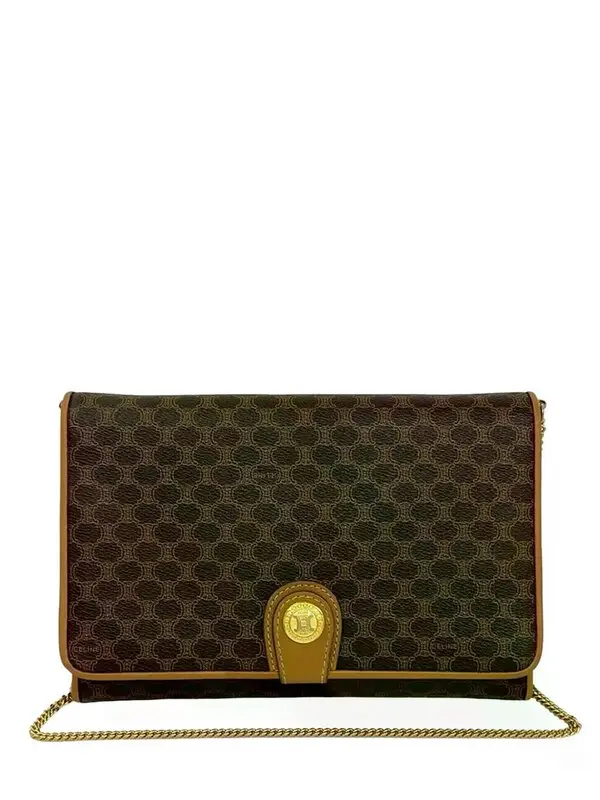 Celine Macadam Wallet On Chain Shoulder Bag