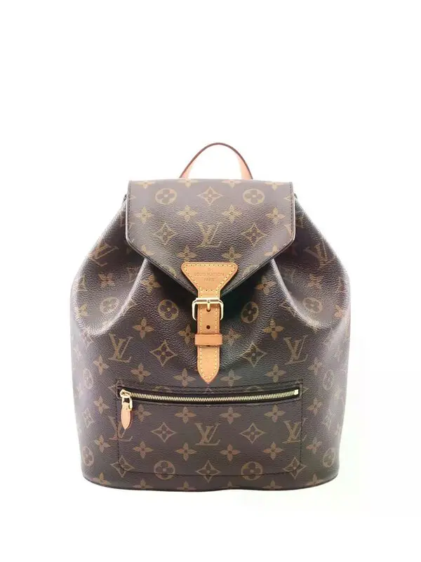 LOUIS VUITTON Monogram Montsouris Backpack - Brown