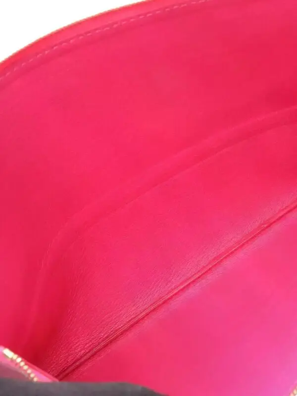 Celine Leather Bicolor Clutch Bag
