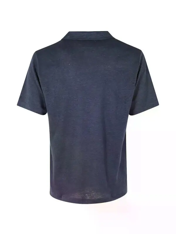 MC2 SAINT BARTH Fraser Linen T-shirt - Blue