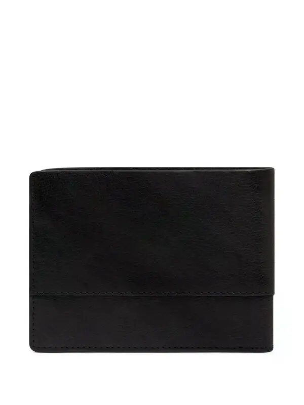 PIQUADRO Bifold Leather Wallet - Black