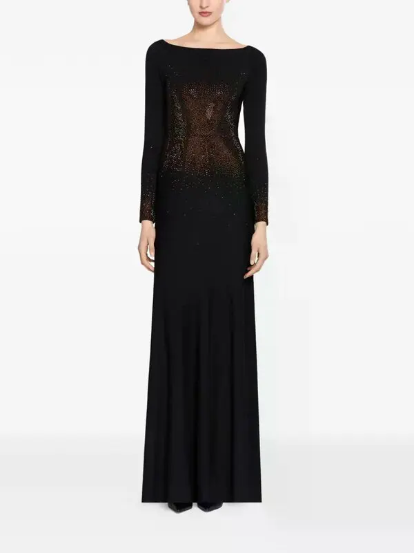 Elie Saab Embellished Maxi Dress