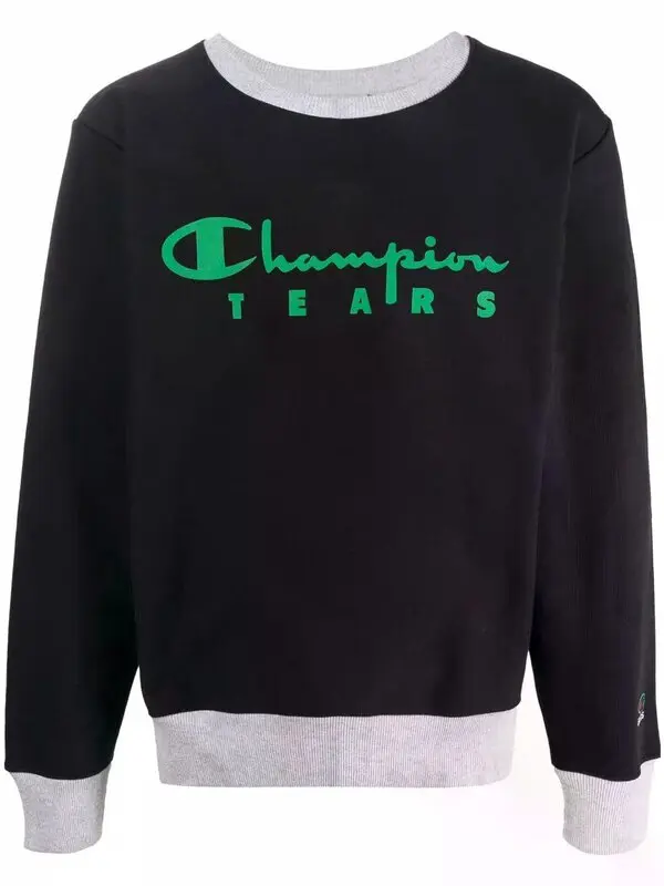 Champion Logo Print Sweatshirt