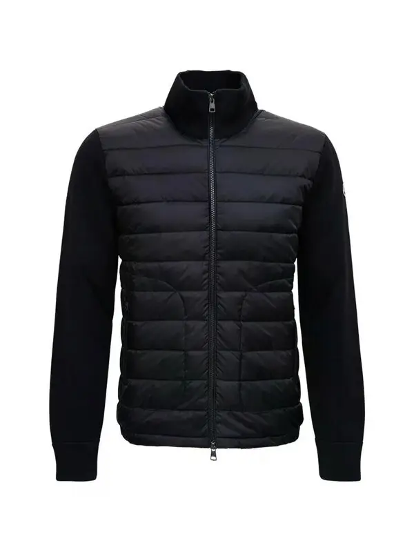 Moncler Quilted Panel Zip-up Jacket