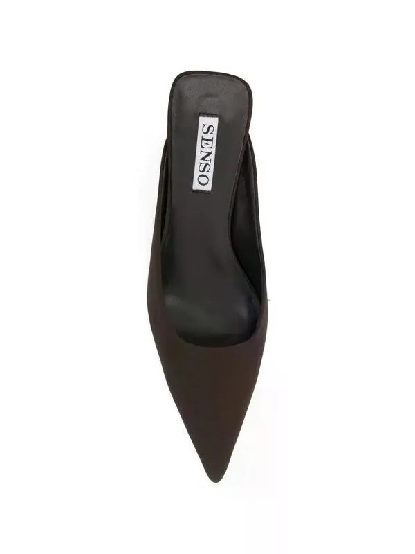 Senso Urila Wedge Mules - Brown