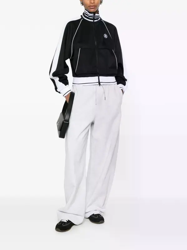 Amiri Logo-embroidered Zip-up Sweatshirt