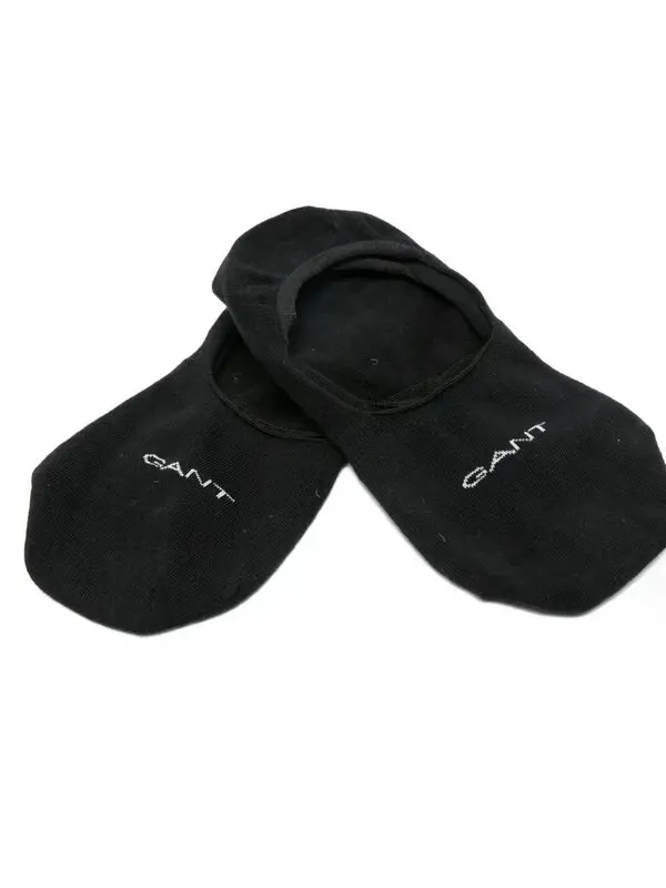 Gant Logo Print Socks - Black